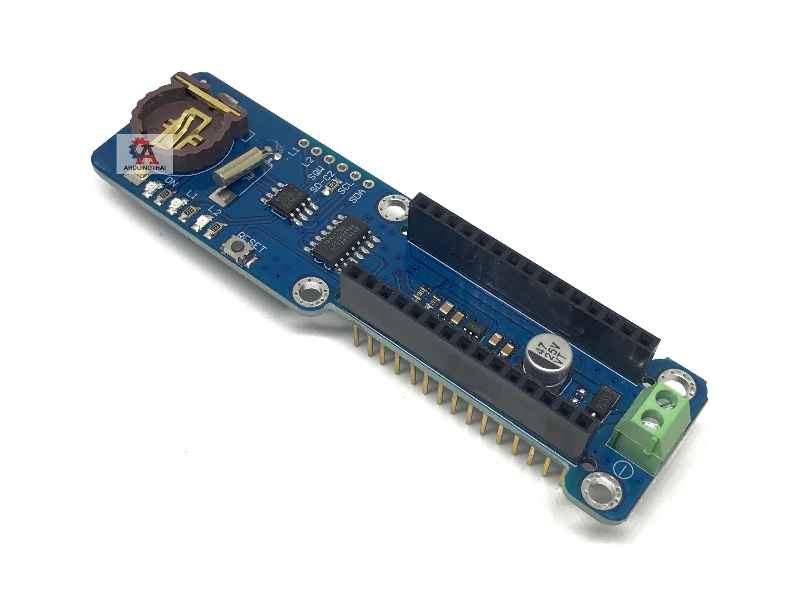 Data logger DS1307 RTC สำหรับ Arduino Nano สต็อกไทยส่งไว - ขาย arduino ...