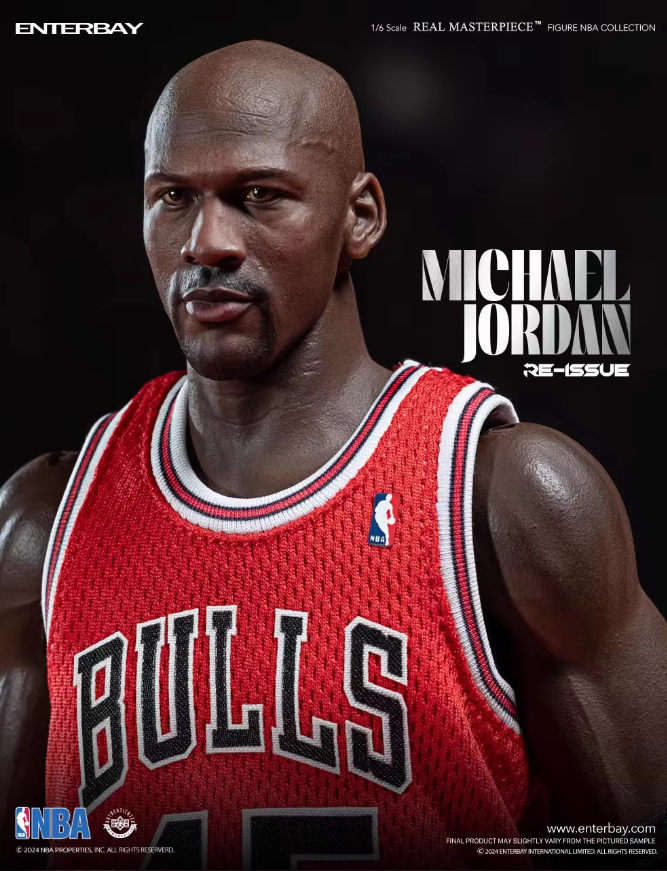 ENTERBAY EB RM-1053 REAL MASTERPIECE NBA COLLECTION: MICHAEL JORDAN I’M BACK #45 RE-ISSUE ...