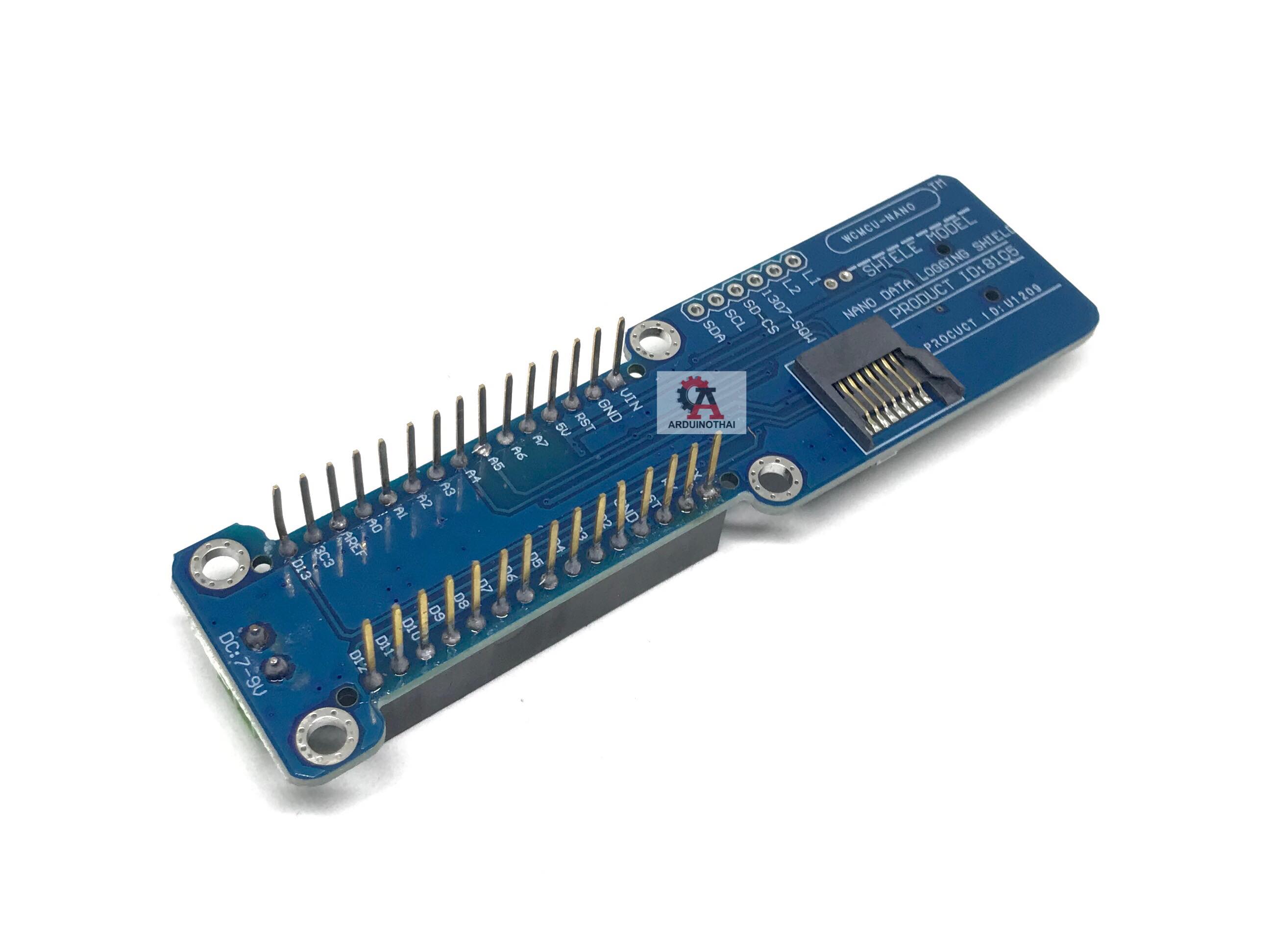 Data logger DS1307 RTC สำหรับ Arduino Nano สต็อกไทยส่งไว - ขาย arduino ...