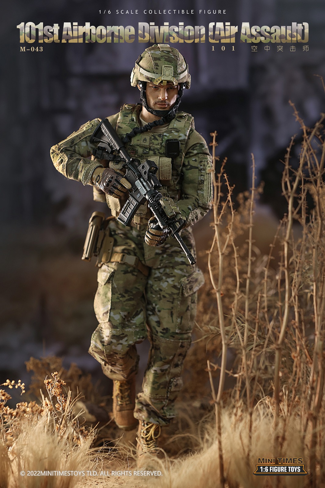 MINI TIME MT-M043 1/6 101st Airborne Division Air (Assault) - AcareToys จำหน่าย ของเล่น โมเดล ...