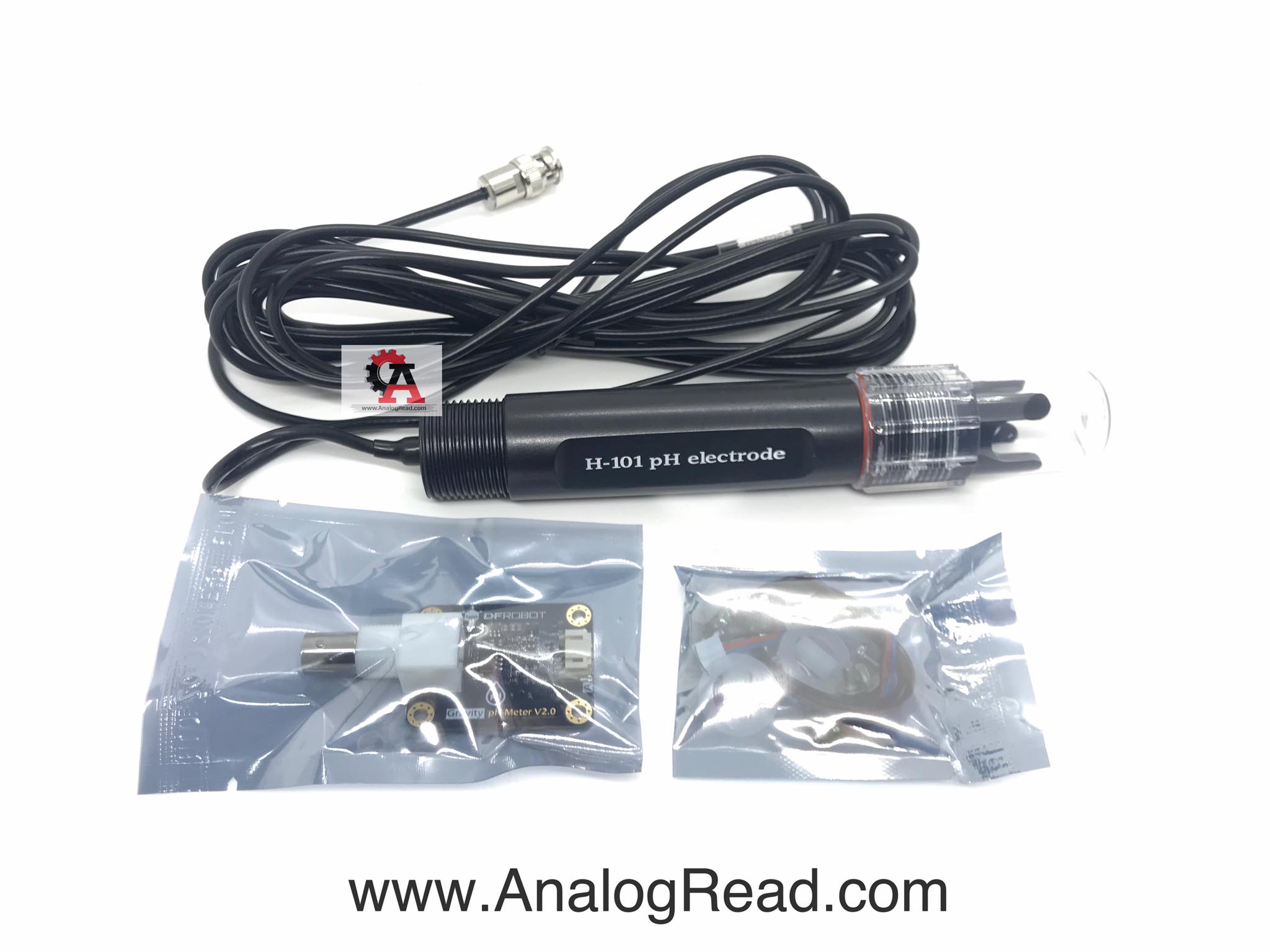 Analog pH Sensor Meter Pro Kit V2.0 สำหรับ Arduino เซนเซอร์วัดกรด-เบส สต็อกไทยส่งไว - ขาย ...