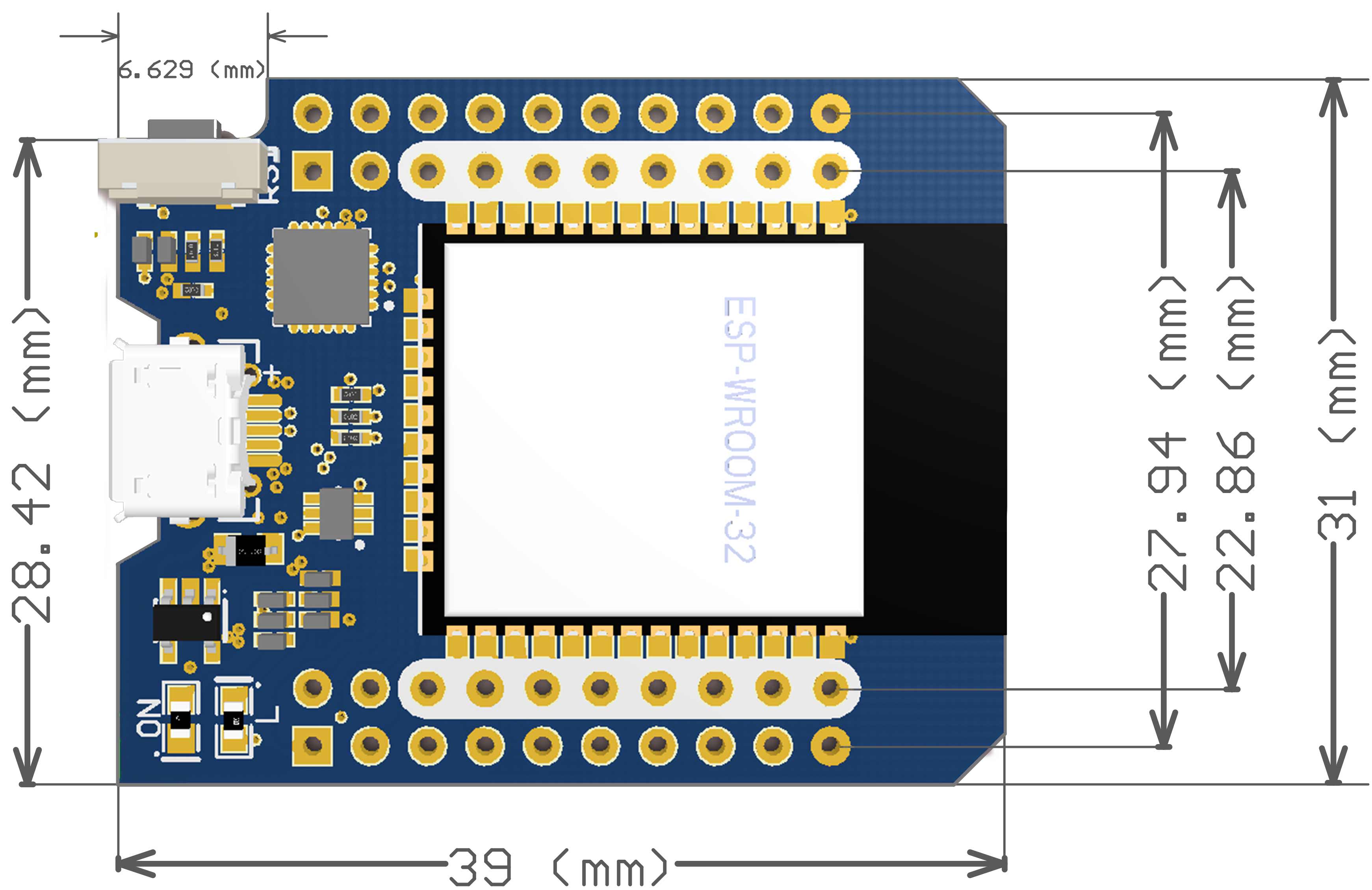 Esp32 Minikit V11 Module Wifi Bluetooth 2 In 1 Dual Core Cpu Low 