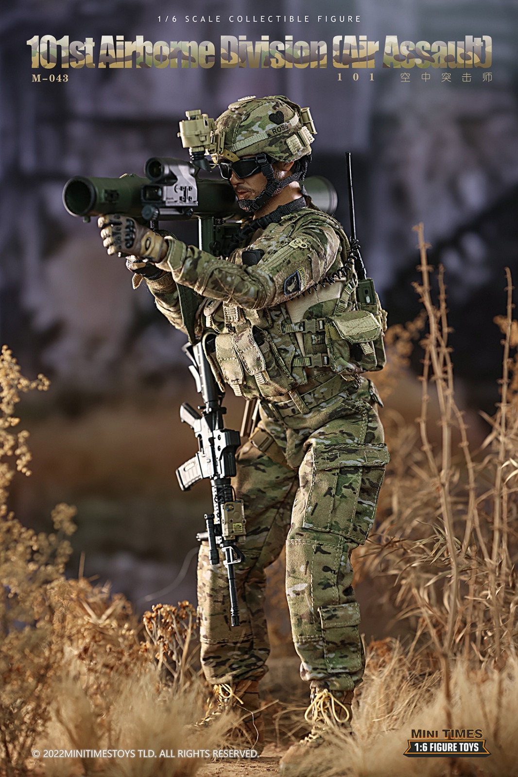 MINI TIME MT-M043 1/6 101st Airborne Division Air (Assault) - AcareToys จำหน่าย ของเล่น โมเดล ...
